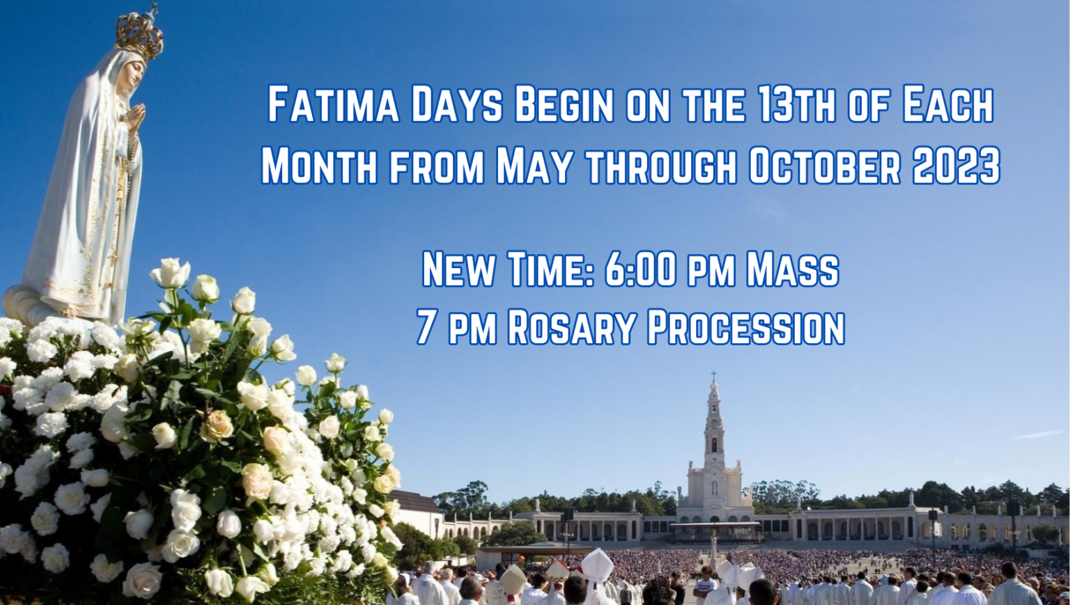 Our Lady of Fatima Shrine, Holliston, Massachusetts - Xaverian ...